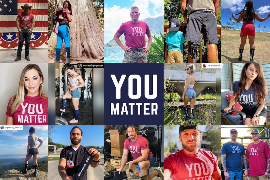 Our YOU MATTER Message Won’t Stop Now - Boot Campaign