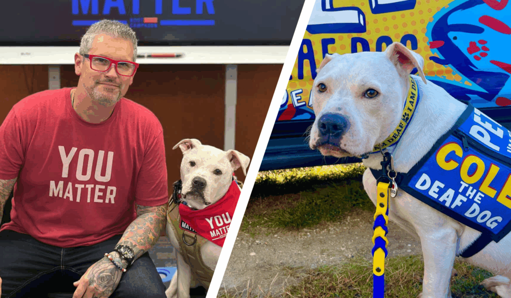 How Insta-Dog Cole Uses His Superpower to Spread YOU MATTER - Boot Campaign
